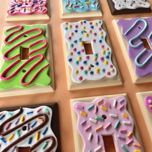 Pastry Tart Light Switch Cover/ Breakfast Faux Food Decor/ Popular Food ...