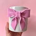Coquette Pink Planters/ Cute Ceramic Planter/ Girly Pop Planter/ Bow ...
