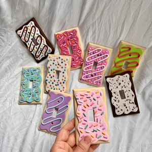 Pastry Tart Light Switch Cover/ Breakfast Faux Food Decor/ Popular Food ...