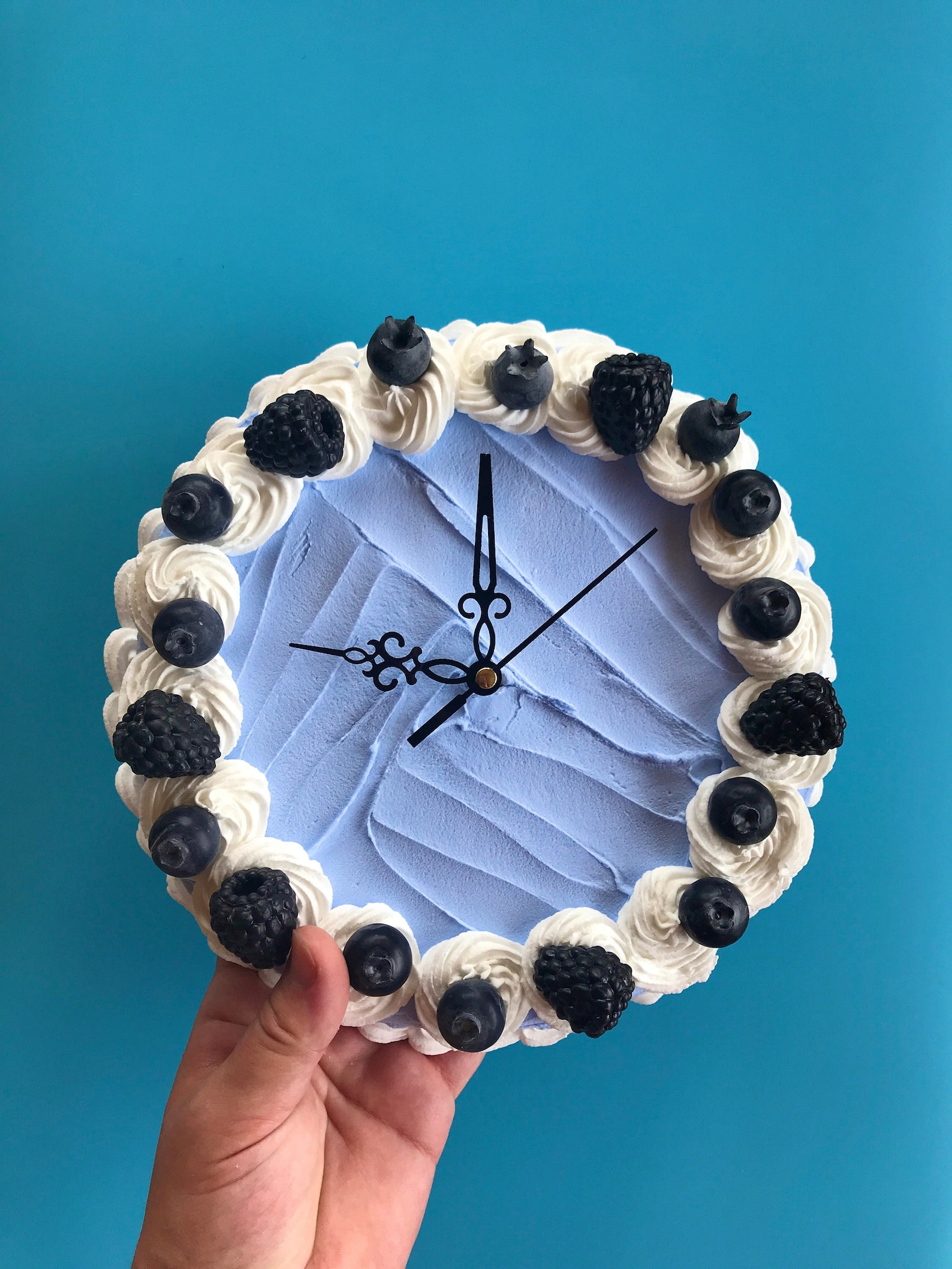 Cake Clock/ Decorative Wall Clock/ Y2k Aesthetic Home Decor/ Cute Cake ...