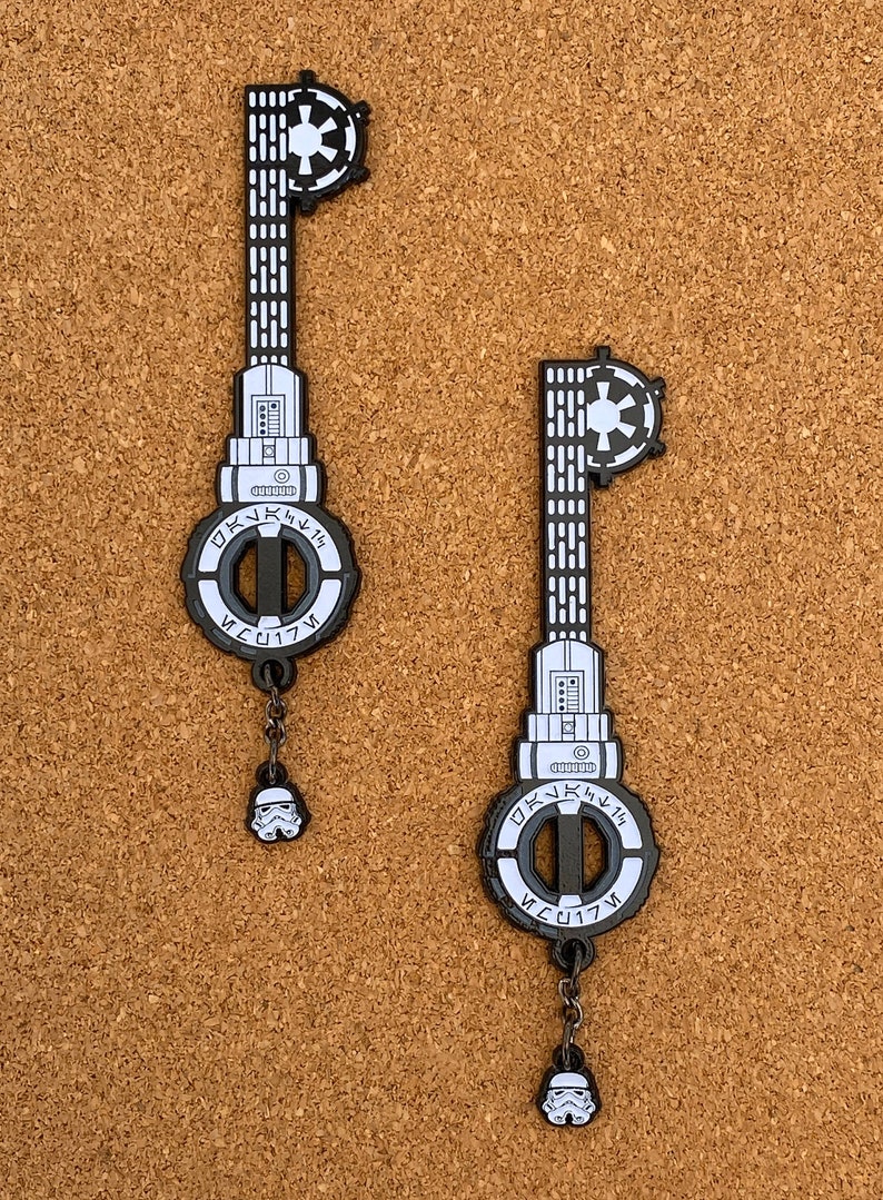 Galactic Empire Keyblade Enamel Pin inspired by Star Wars X | Etsy