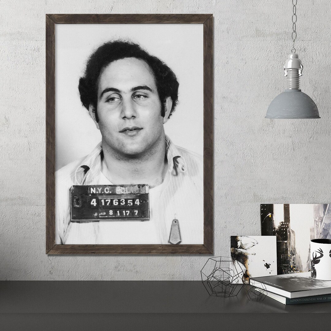 Son of Sam Mugshot Print | David Berkowitz Giclée Art - Etsy