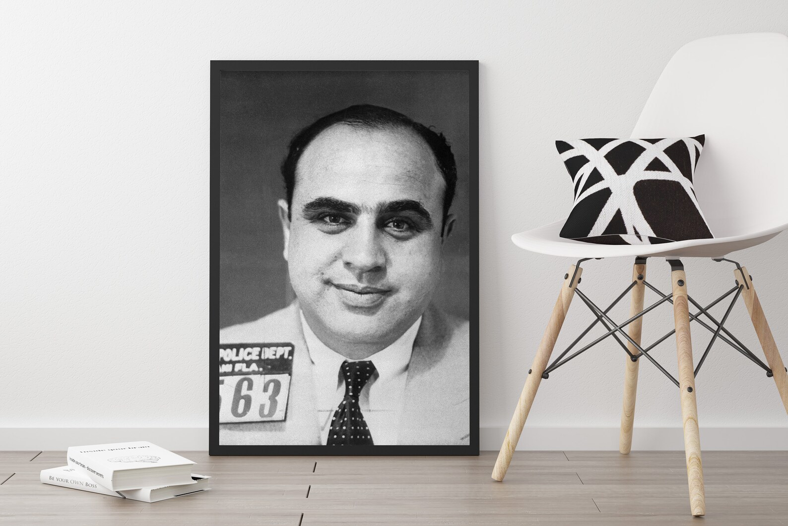 Al Capone Mugshot Print Famous Chicago Outfit Mafia Gangster | Etsy