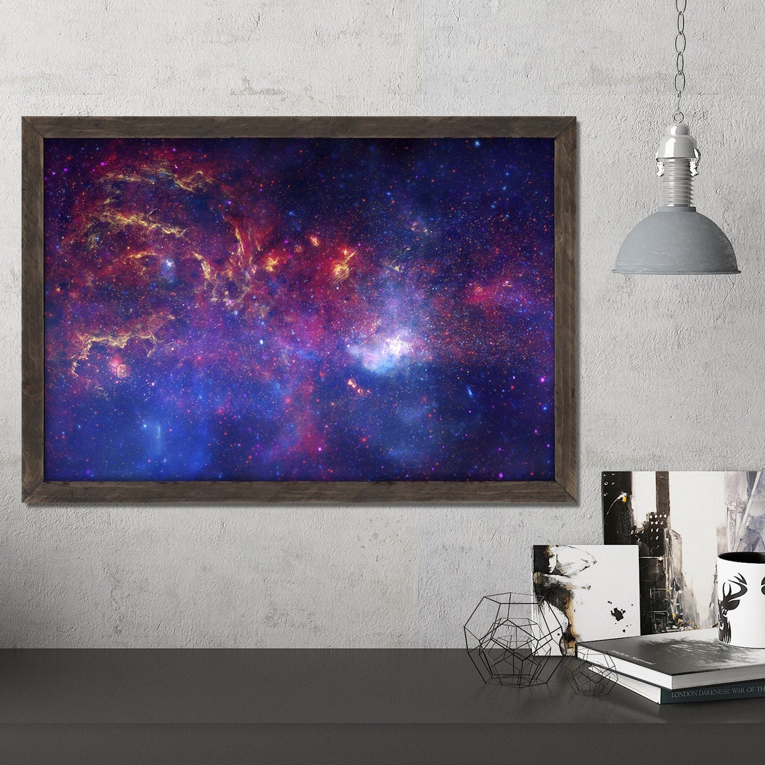 Milky Way Galaxy Print Space Print Space Art Space Wall - Etsy