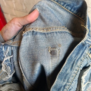 33" Waist, Vintage Big E Hidden Rivet Levis 501, V Stitch, Selvedge ...