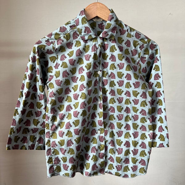 Womens Horse Print Blouse - Etsy