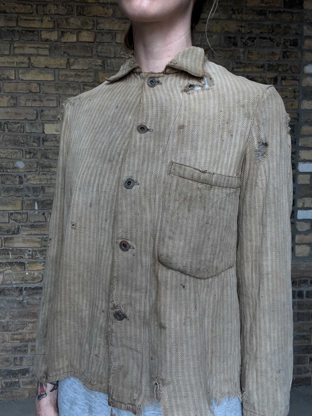 Med, RARE 1900s Cotton Twill Work Jacket, Gateway City MFG Co, M - Etsy