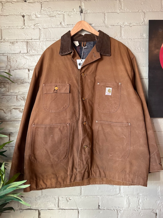 Vintage workwear jacket blanket - Gem