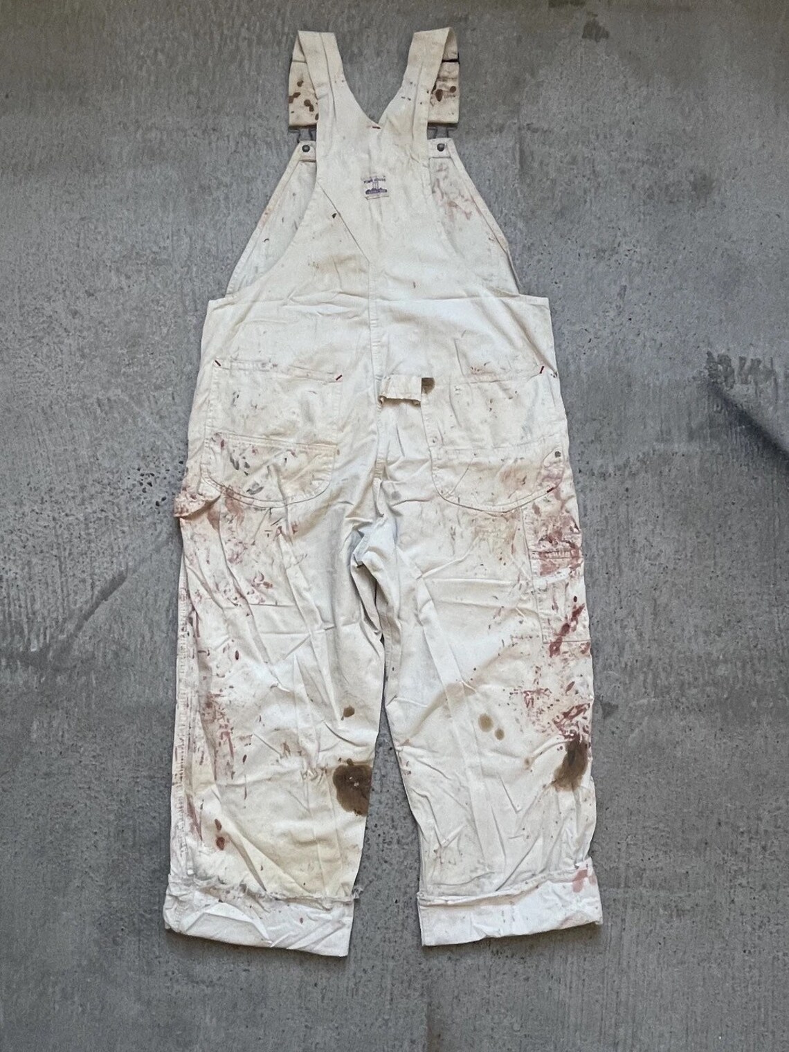 1950s Powrhouse Painter Overalls / Paint Splattered / Workwear - Etsy