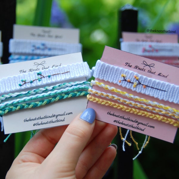 Embroidery Bracelet - Etsy