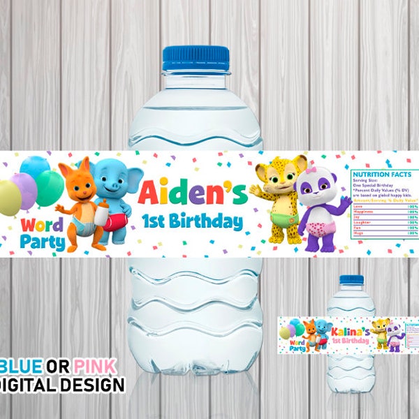 Word Party Theme - Etsy