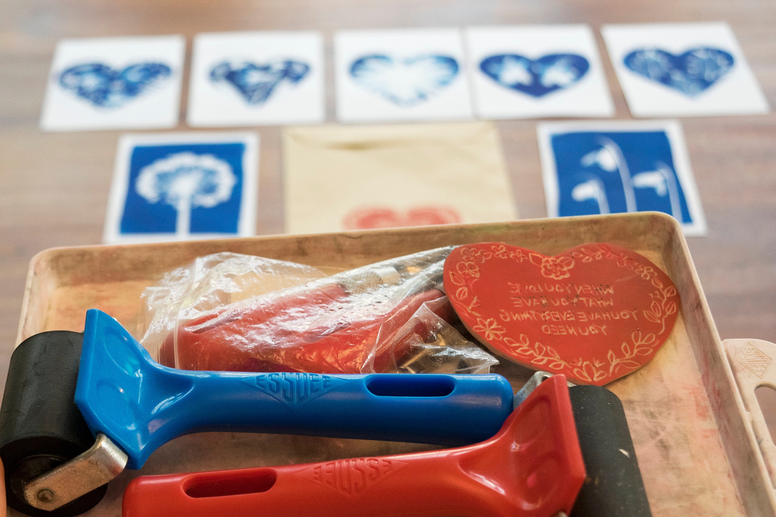 Love Themed Cyanotype Flower and Plant Sun Printing Kit - Etsy UK