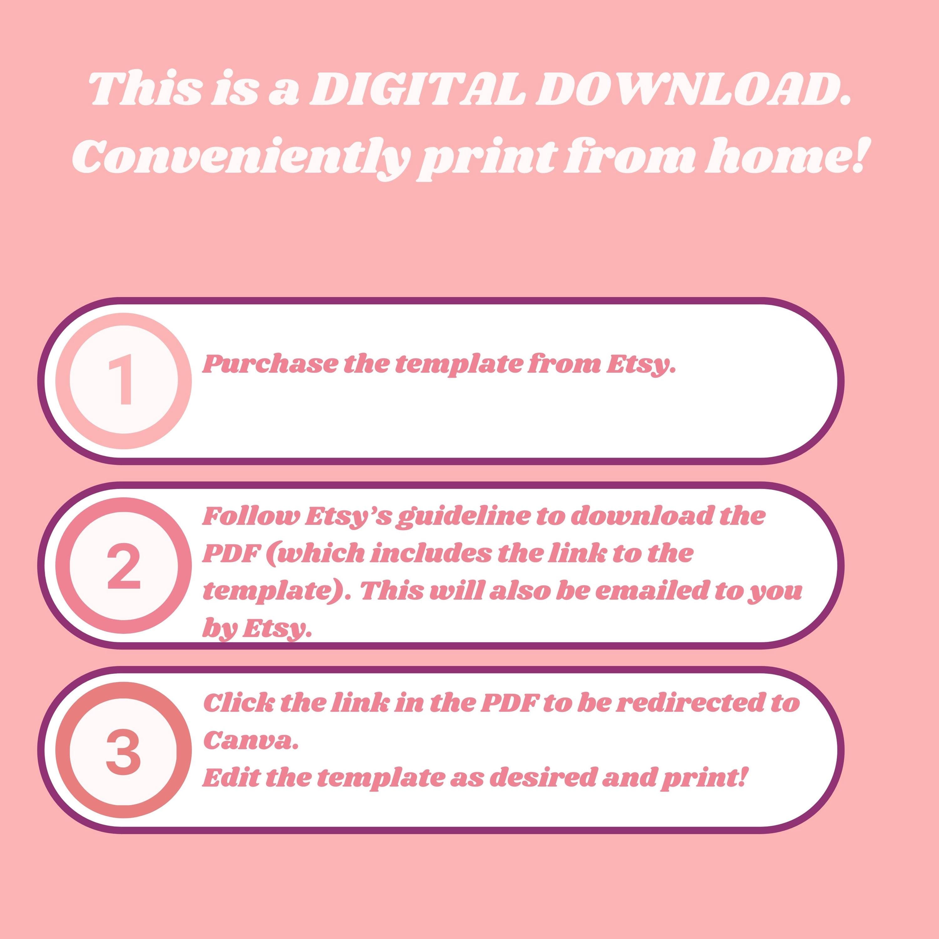 Digital Love Coupons: DIY Printable Canva Template - Customize Your Own ...