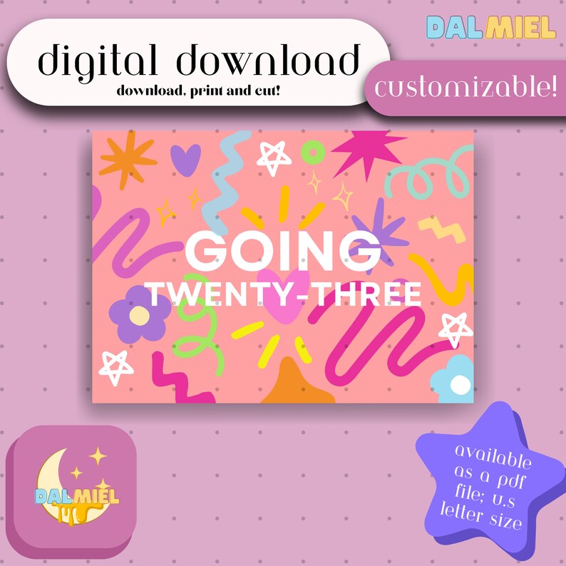 Printable Going Seventeen SVT Inspired Digital Birthday Card pink - Etsy