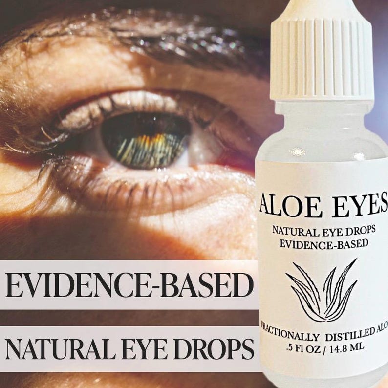 Organic Eye Drops: Aloe Eyes - Etsy