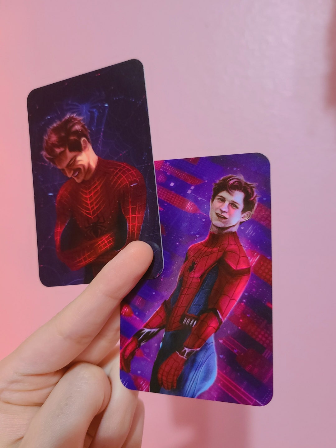 Marvel's Spider-man Peter Parker MCU & TASM Options Fan Art Photocards ...