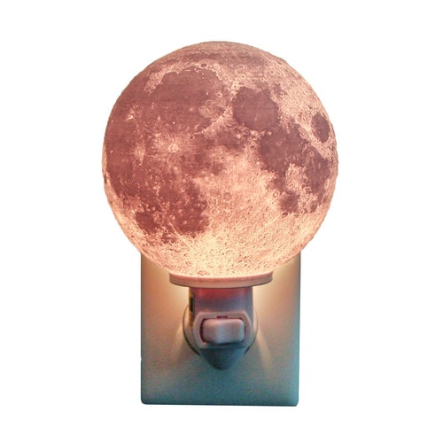 Full Moon Night Light plug-in LED - Etsy