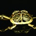 Handmade 24K Gold Plated Tortoise Turtle Hand Decorated W/ Swarovski ...