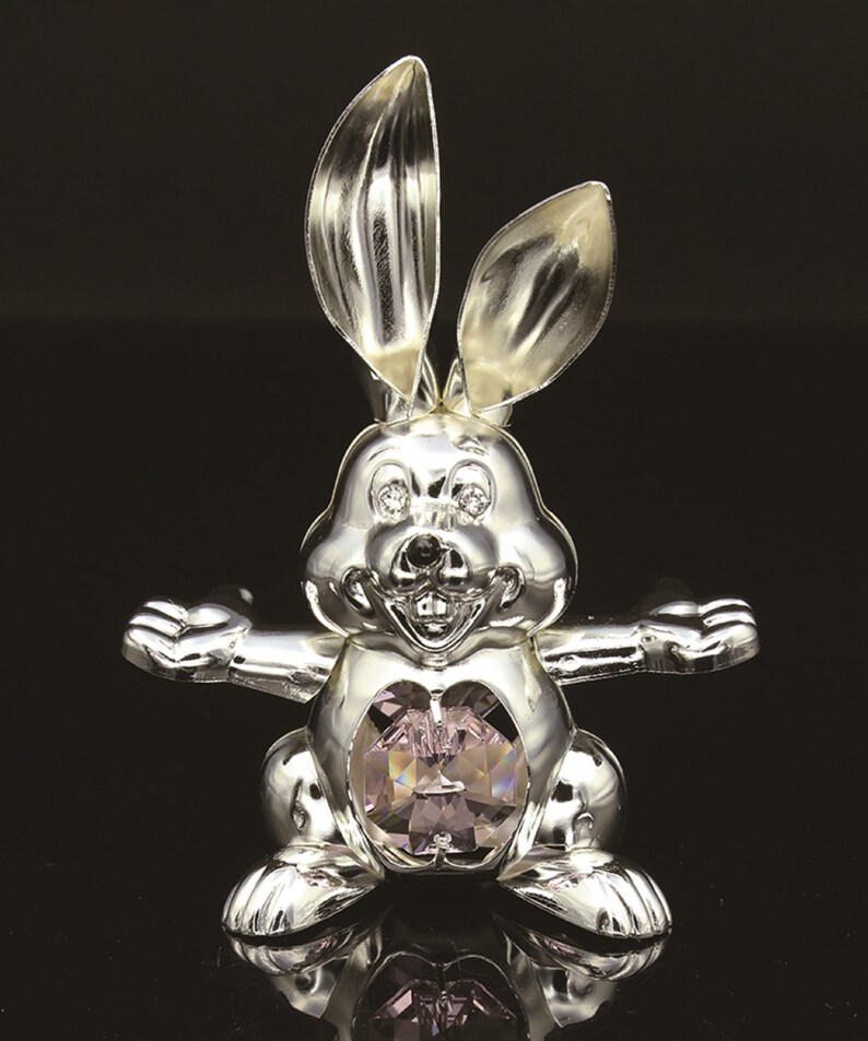 Silver cartoon baby animal collection hand decorated with | Etsy