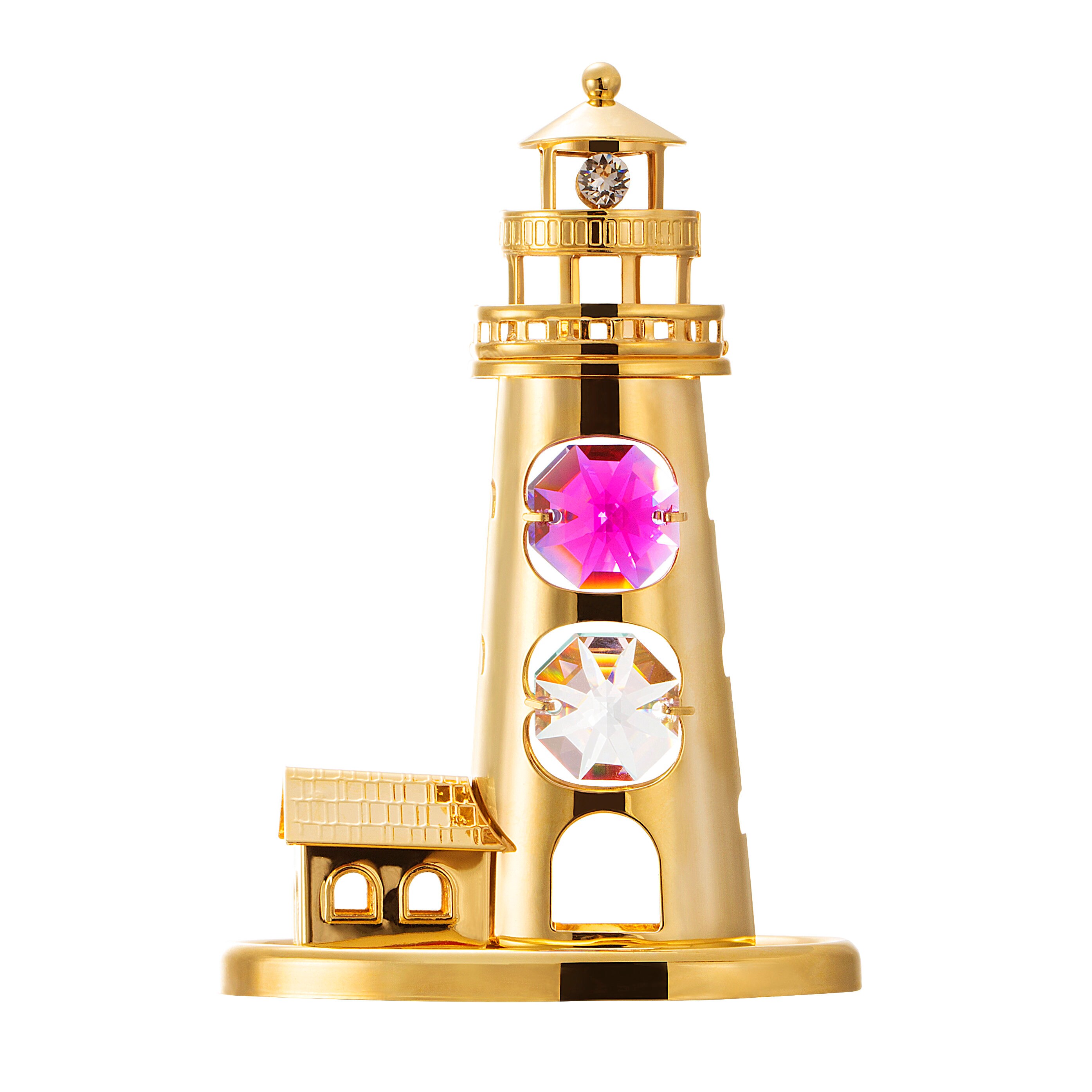 Handmade 24K Gold Plated Lighthouse Hand Decorated With - Etsy