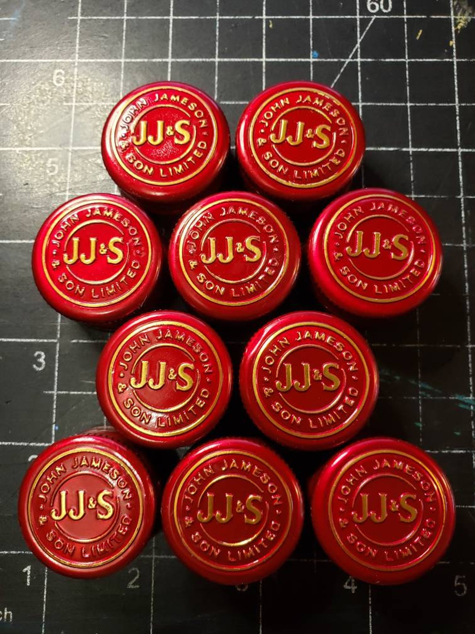 Jameson Irish Whiskey Bottle Caps - Set of 10 - Etsy