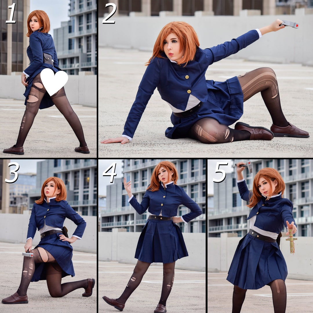 Nobara Kugisaki Nsfw Cosplay Prints Jujutsu Kaisen Jjk Etsy Israel