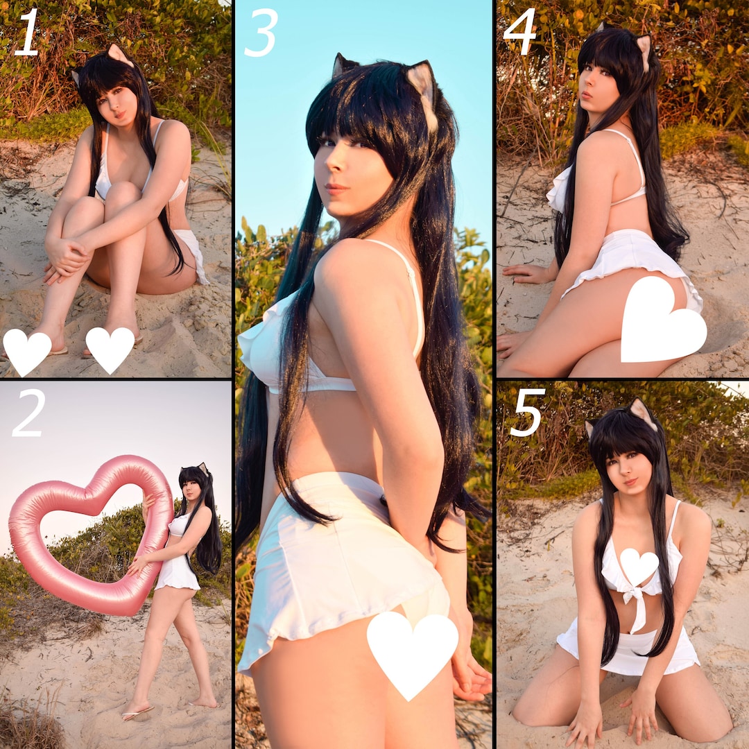NSFW Bikini Komi Shouko Cosplay Prints [komi Can't Communicate] - Etsy