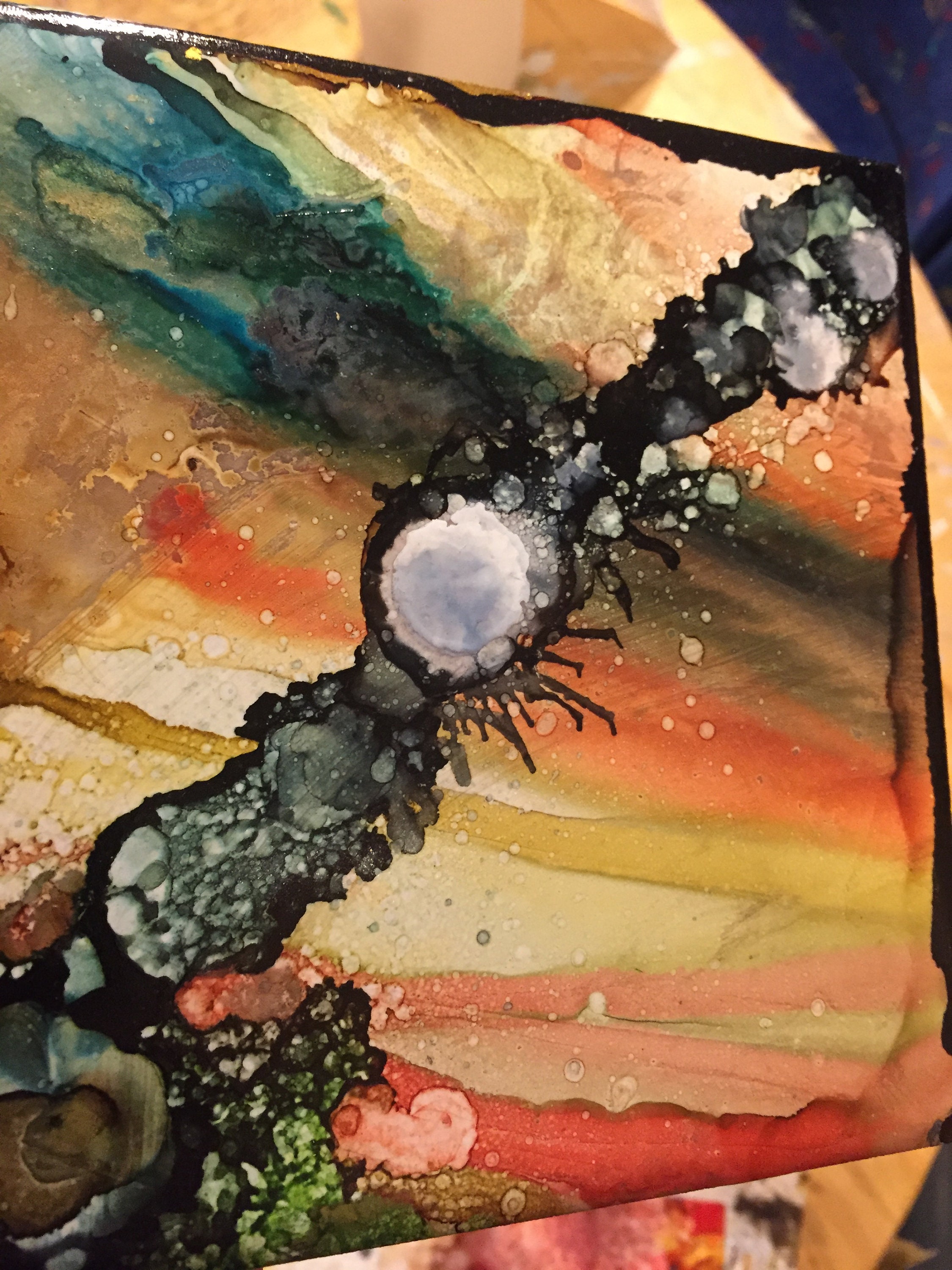 Aesthetic Ceramic Tile Art Pieces - Etsy