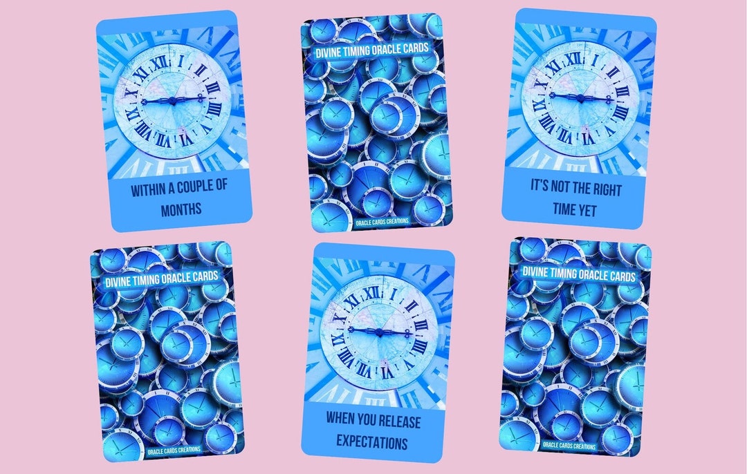 Limited Edition 108 Gilded Oracle Timing Deck - Divine Timing Oracle ...