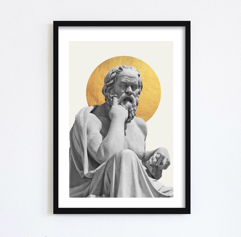 Printable Art - Socrates - Etsy