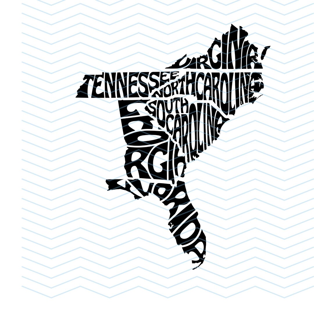 Hurricane Helene States Graphic PNG - Etsy