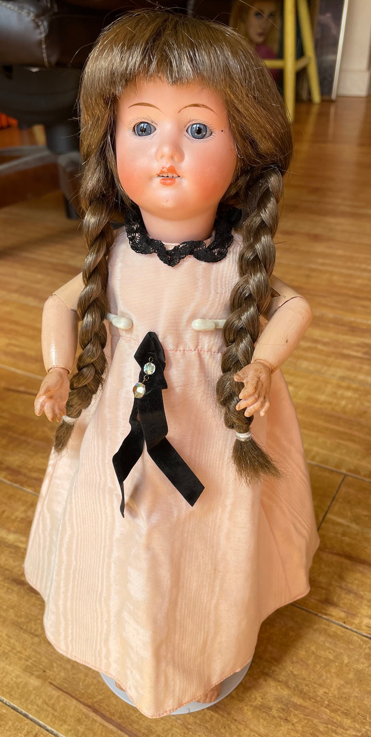 Antique Herman Steiner 15” Bisque German Doll Composition Body Restored ...