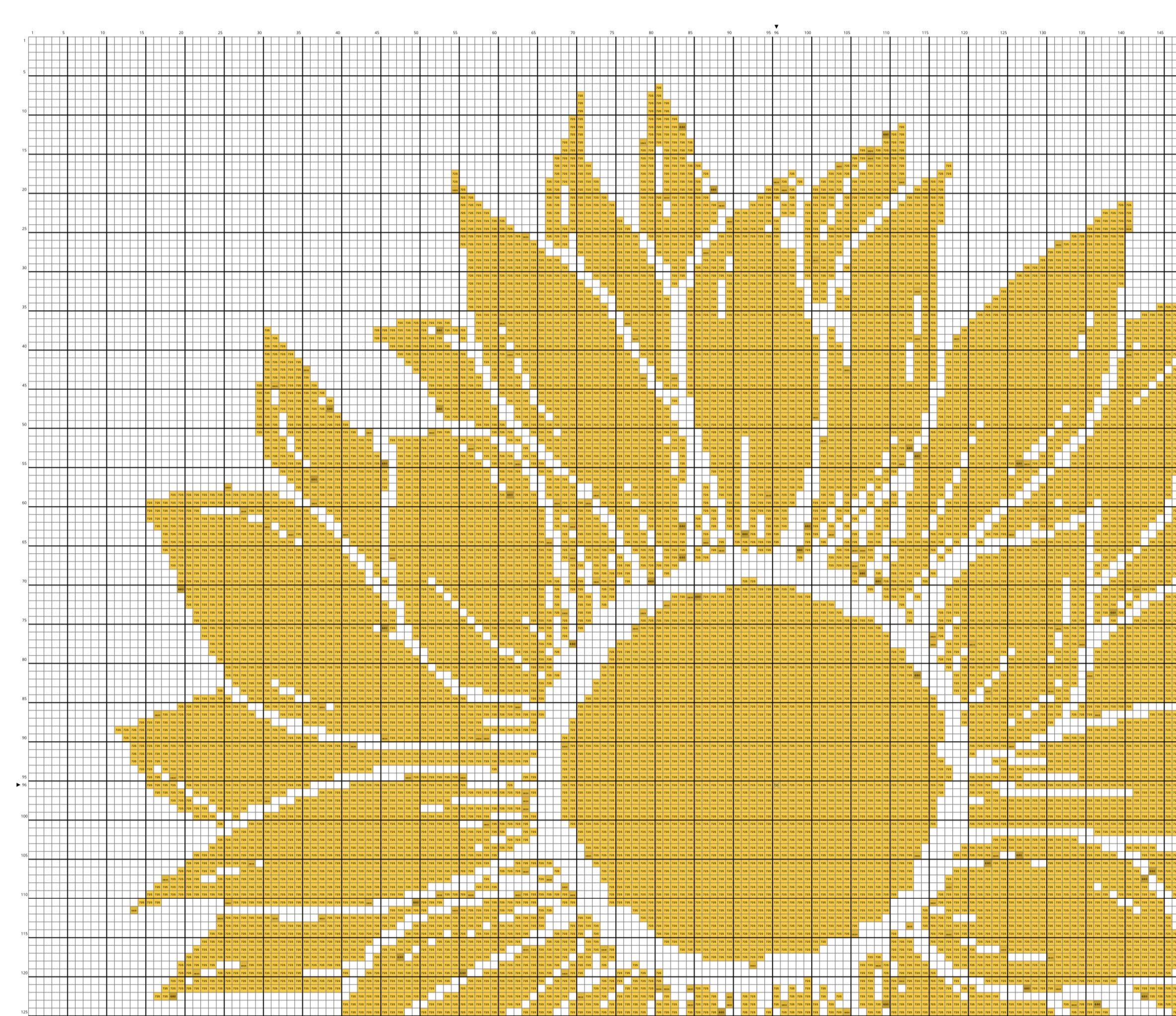 Sunflower Cross Stitch Pattern - Etsy