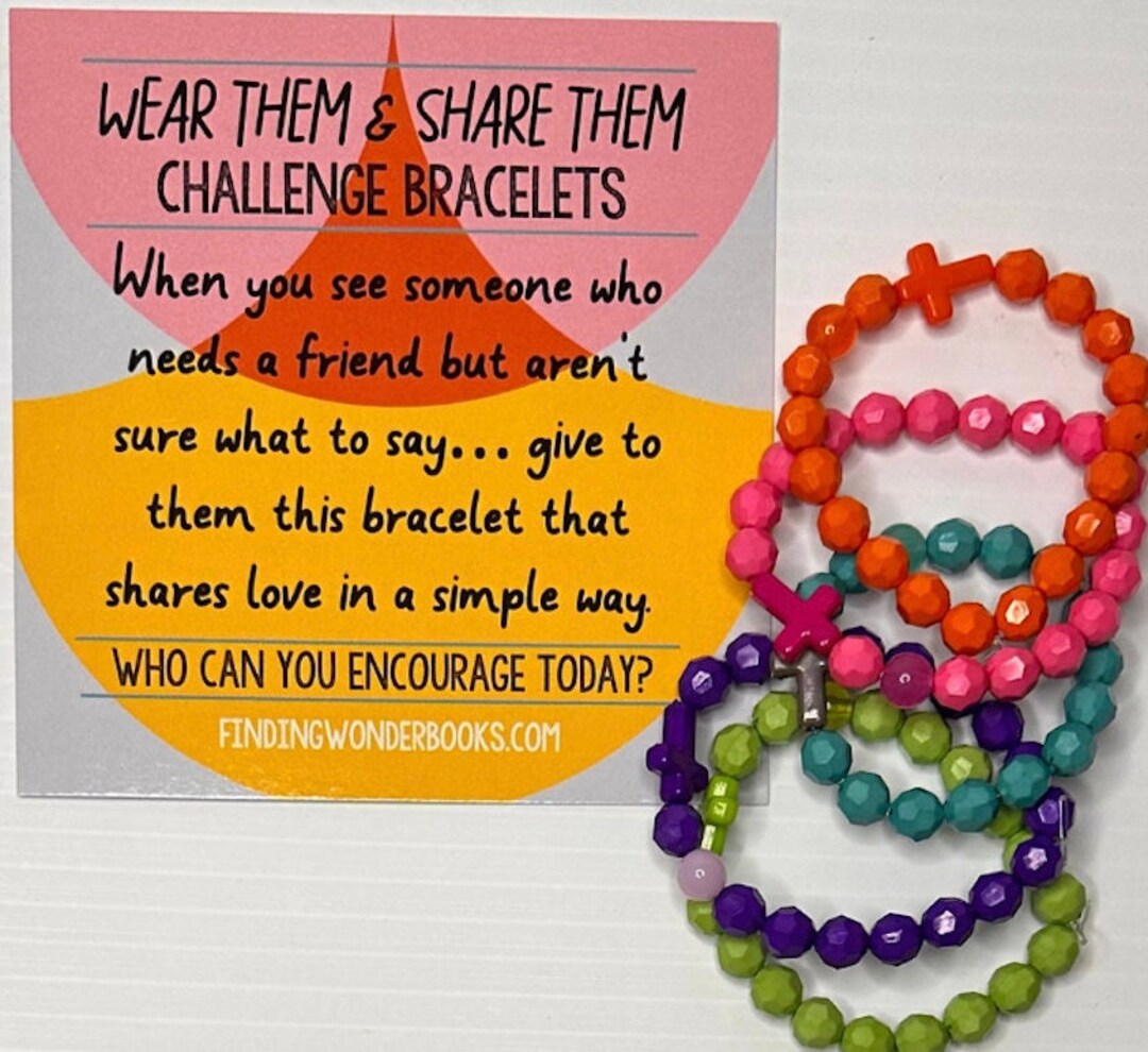 5 PACK Friendship Bracelets, Intention Bracelet, Kindness Bracelet ...