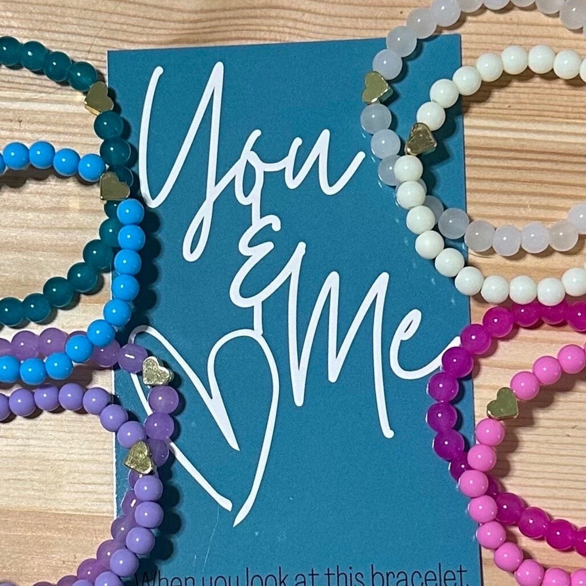 Mommy and Me Matching Bracelet, Back to School Bracelet, Mini and Me ...