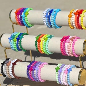 5 PACK Cross Bracelets, Easter Gift, Friendship Bracelet, Intention ...