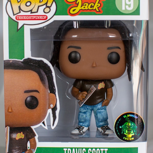 Pop Funko Travis Scott - Etsy