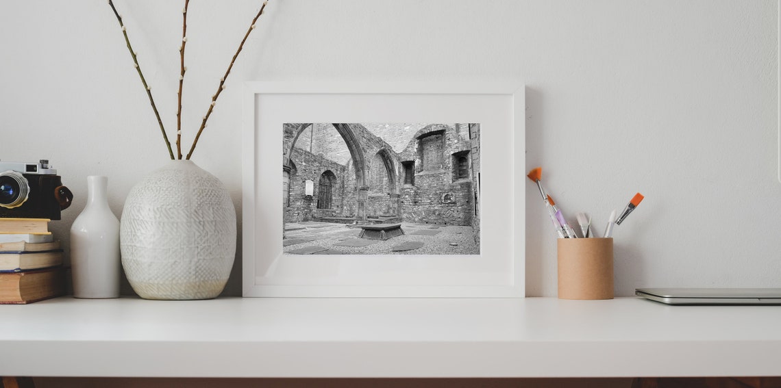 Ruined Church | Downloadable Printable Art | Wall Art | Urban ...