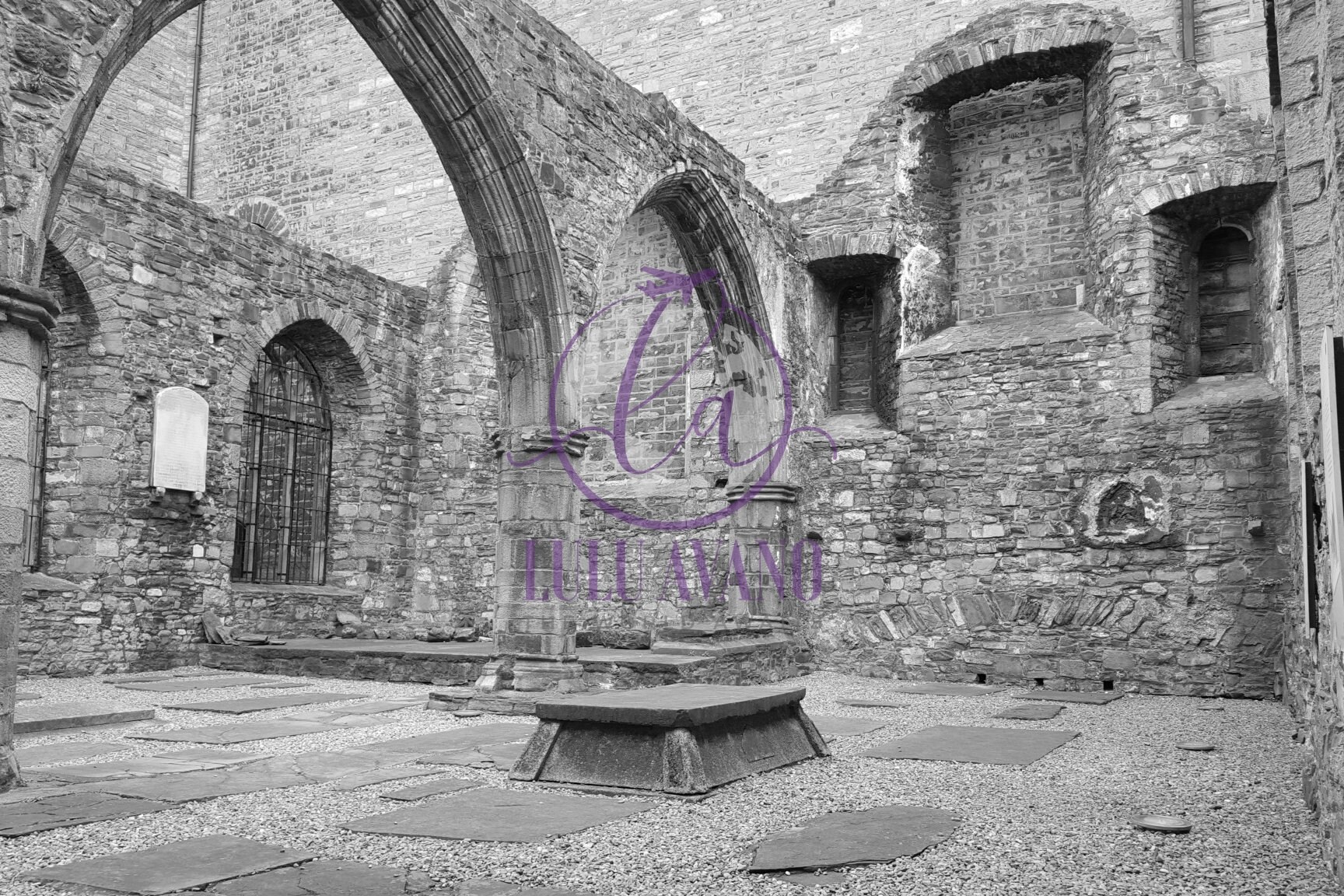 Ruined Church Downloadable Printable Art Wall Art Urban - Etsy