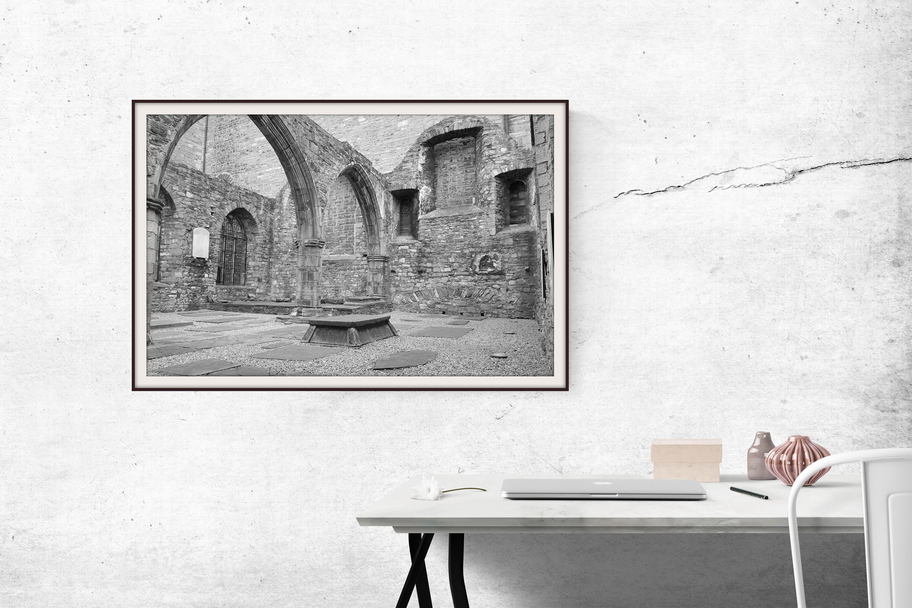 Ruined Church Downloadable Printable Art Wall Art Urban - Etsy
