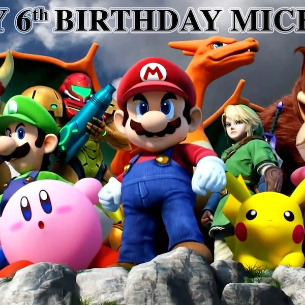 Smash Ultimate Banner - Etsy