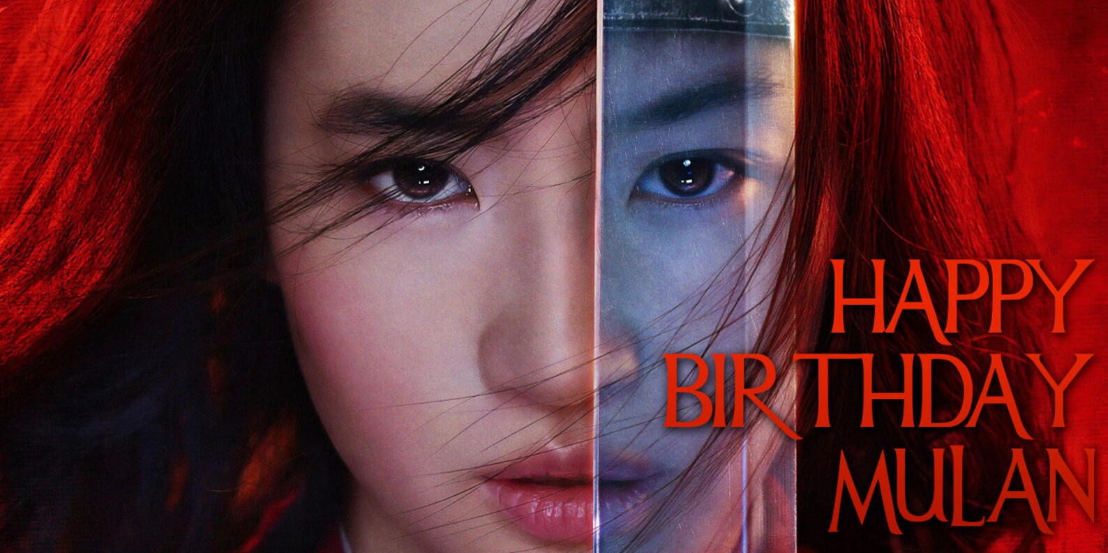 Mulan Personalized Banner 48" X 24" - Etsy