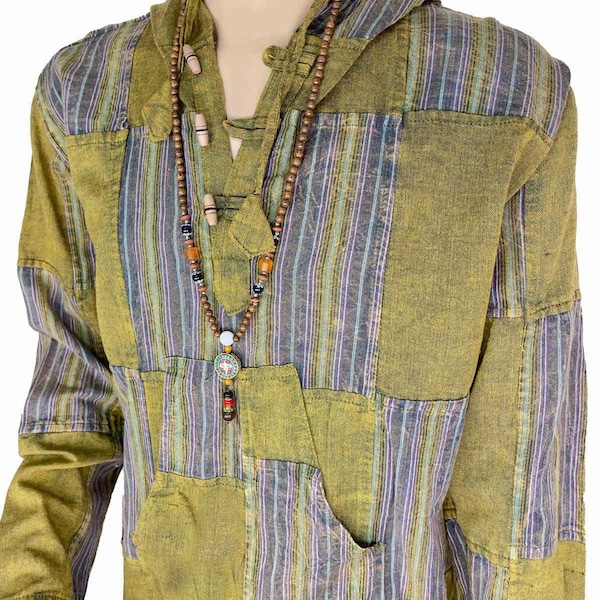 Patchwork Hoodie - Etsy