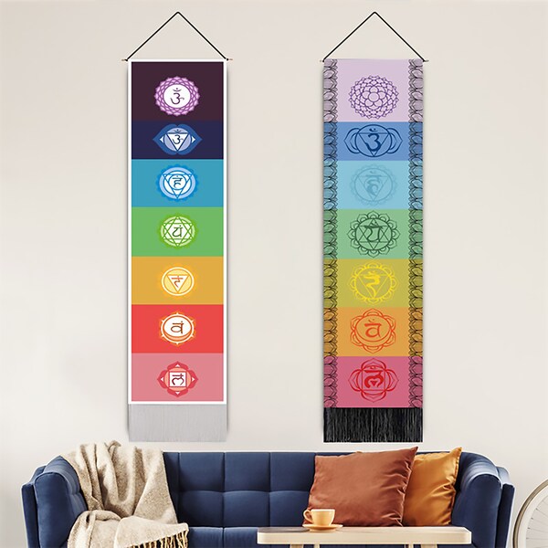 Chakra Tapestry - Etsy