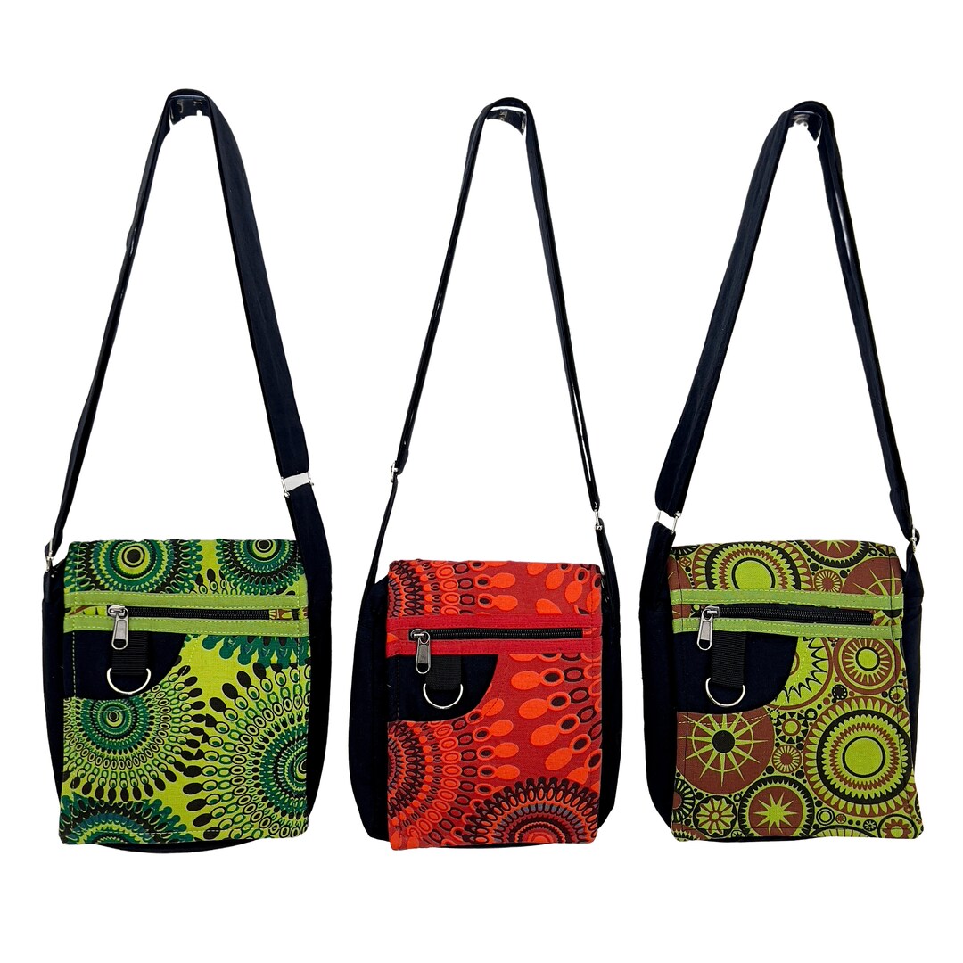 Mandala Print Satchel Shoulder Bag Handmade in Nepal - Etsy