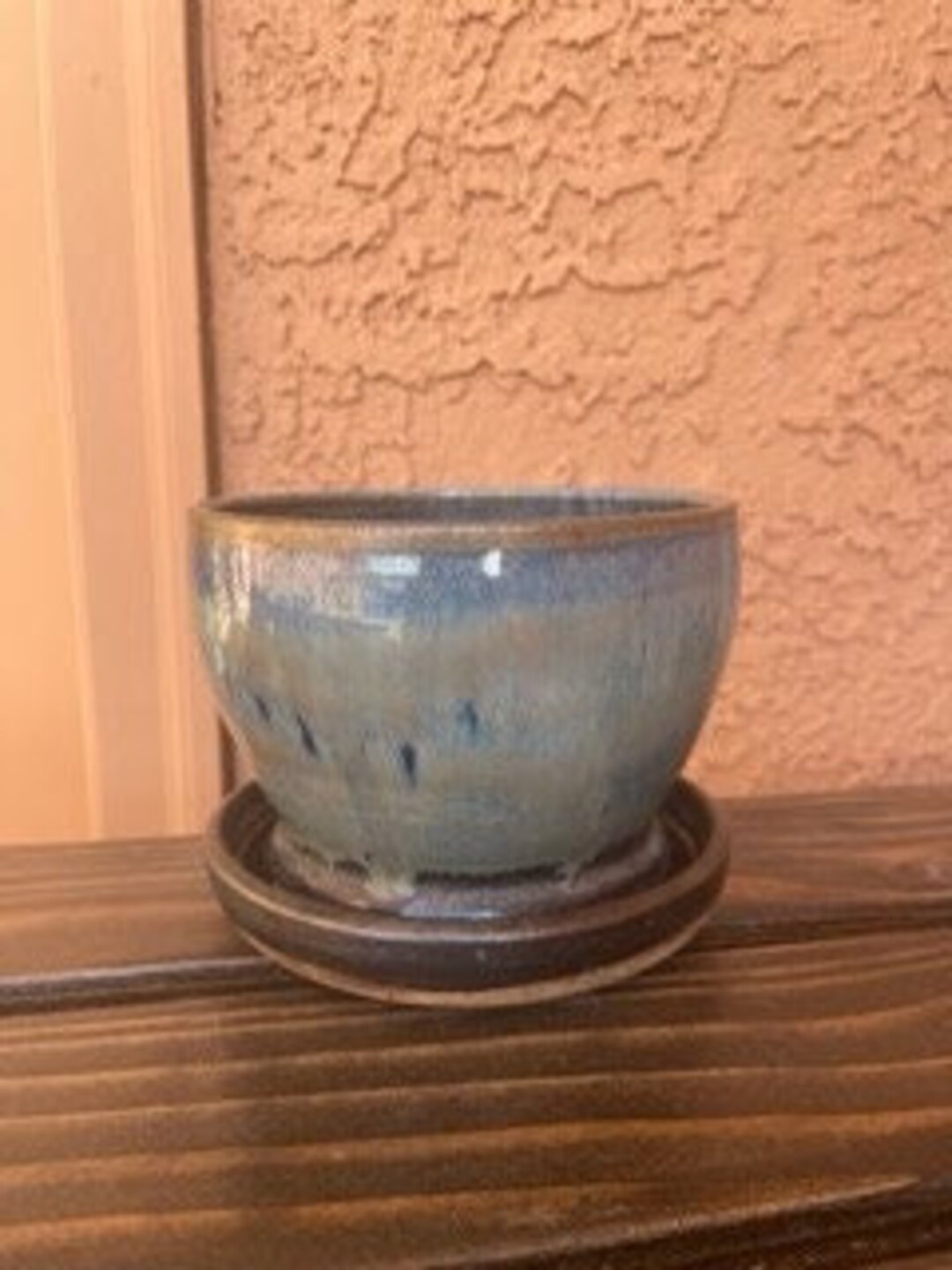 Handmade Ceramic Planter Blue Ceramic Planter Handmade - Etsy