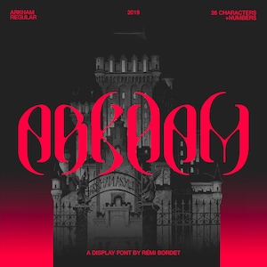 Arkham Typeface - Etsy