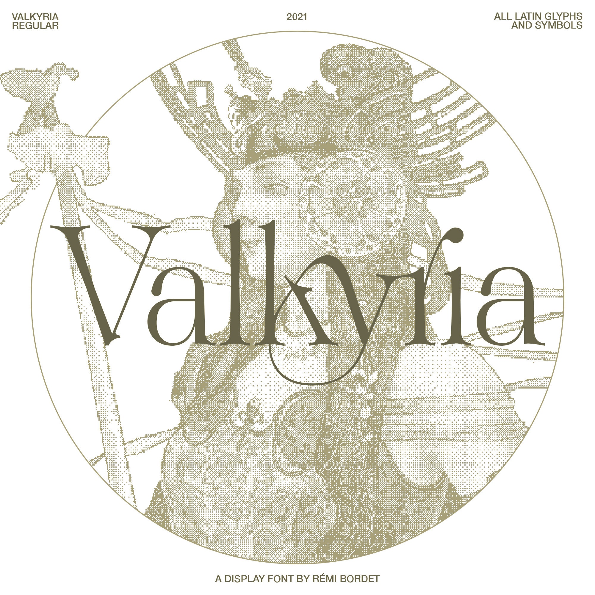 Valkyria Typeface - Etsy