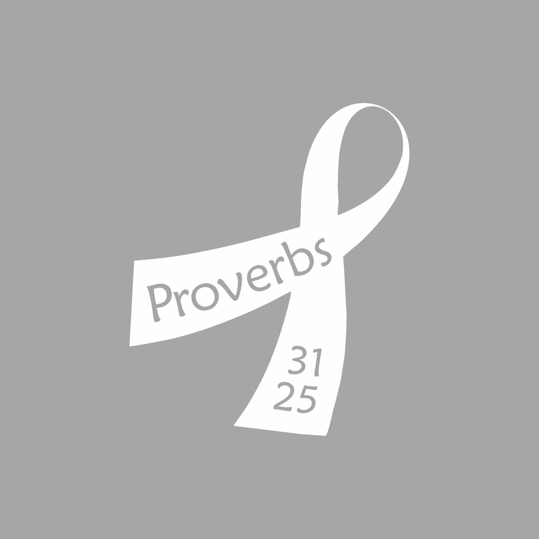 Christian White Cancer Ribbon,lung Cancer Ribbon,white Cancer Ribbon ...