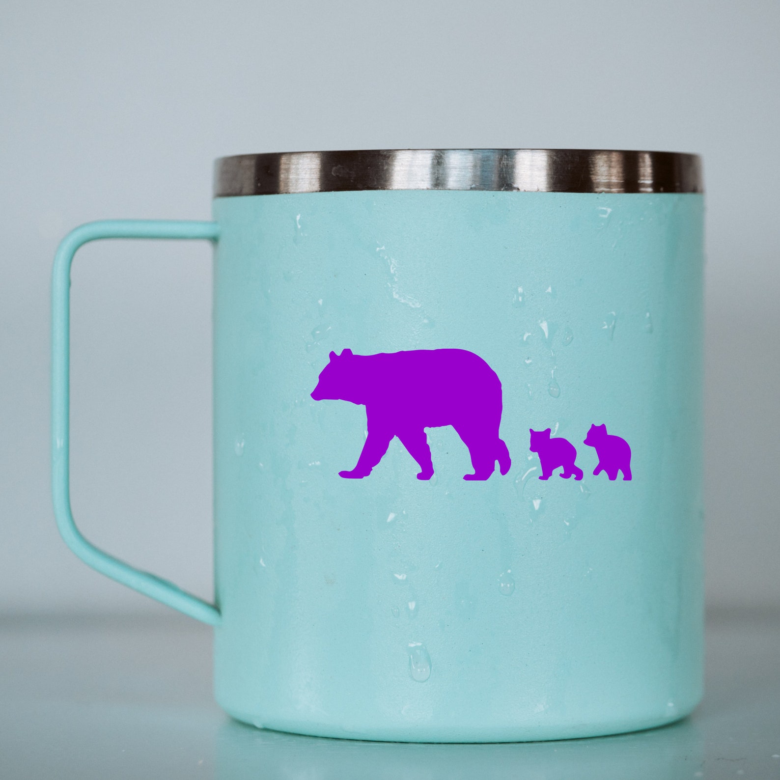 Momma Bear Vinyl Decalmama Bear Vinyl Decalbear Vinyl - Etsy